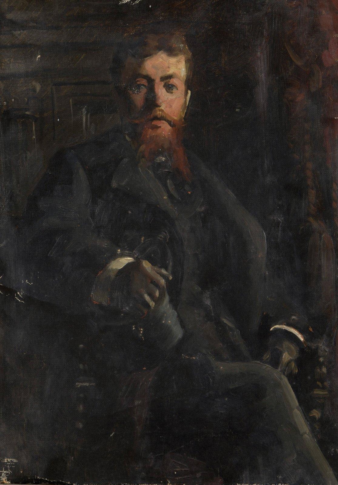 Georges Roux | Portrait of Charles Wislin in 1879 | MutualArt