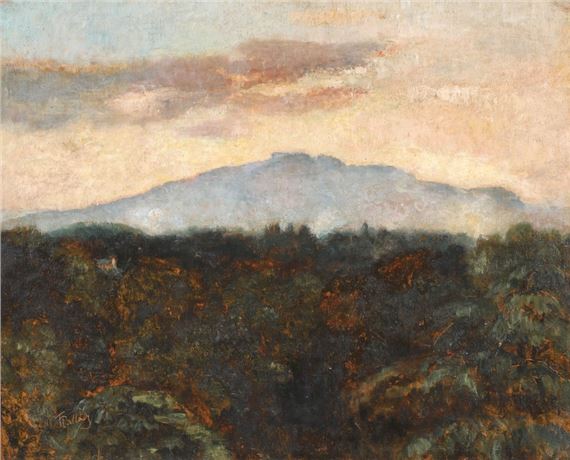 Theodor Pallady | Landscape at Dealul Ple?ului (1910 - 1915) | MutualArt