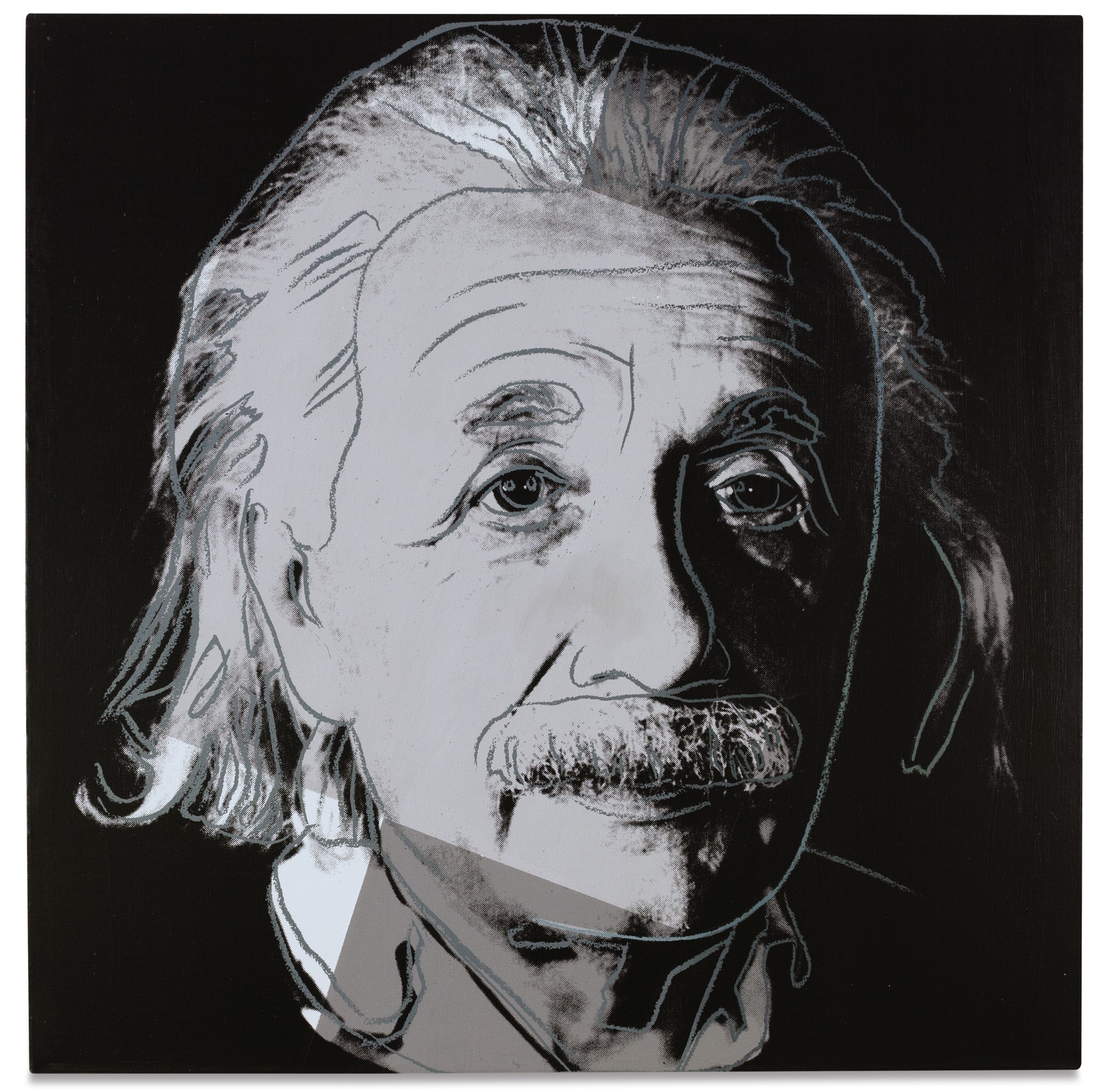 Andy Warhol | ALBERT EINSTEIN (FROM TEN PORTRAITS OF JEWS OF THE 20TH ...