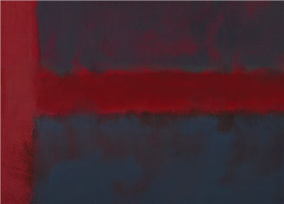 Mark Rothko | UNTITLED (BLACK ON MAROON) (1958) | MutualArt