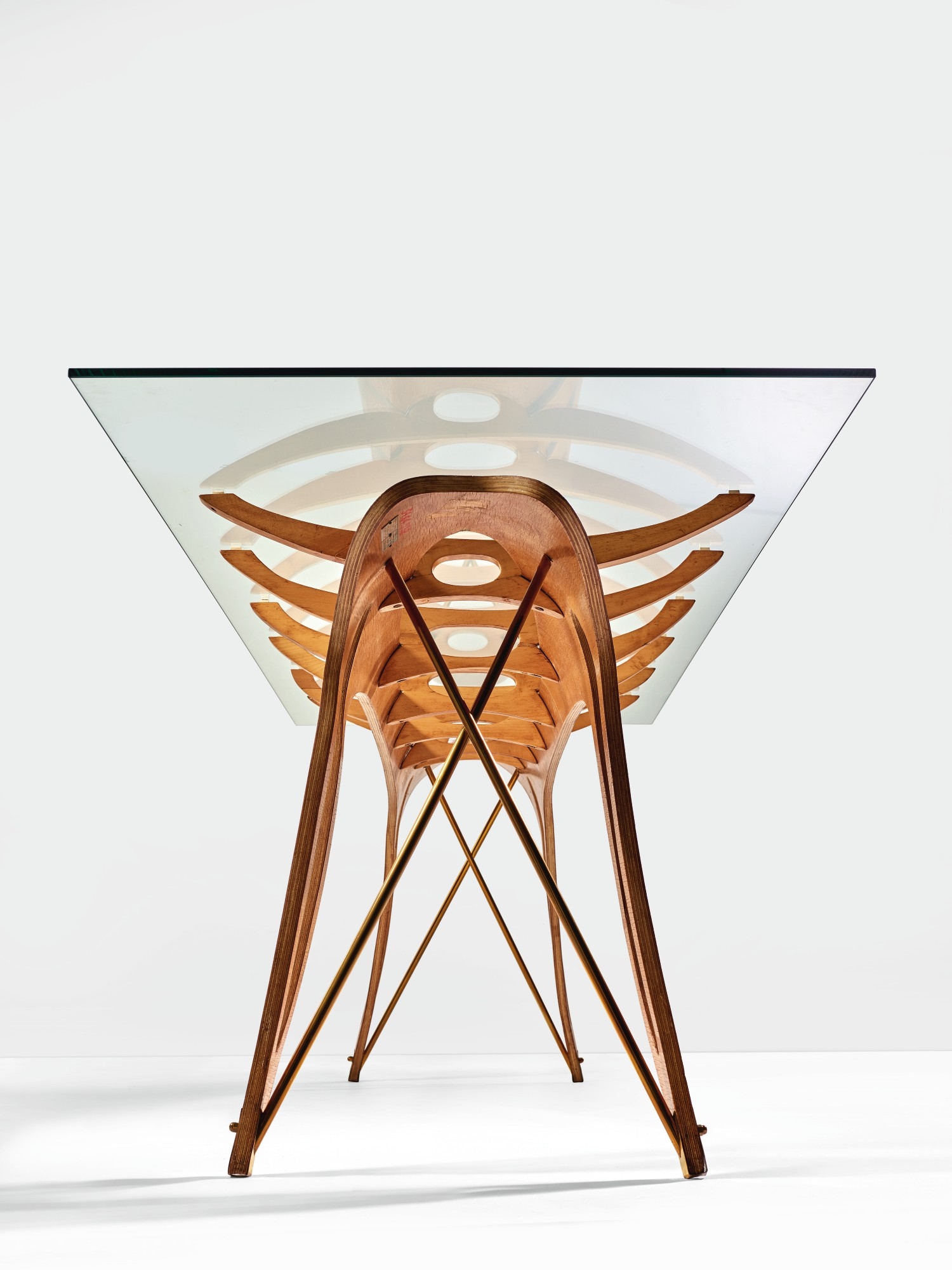 Carlo Mollino | AN IMPORTANT AND UNIQUE DINING TABLE | MutualArt