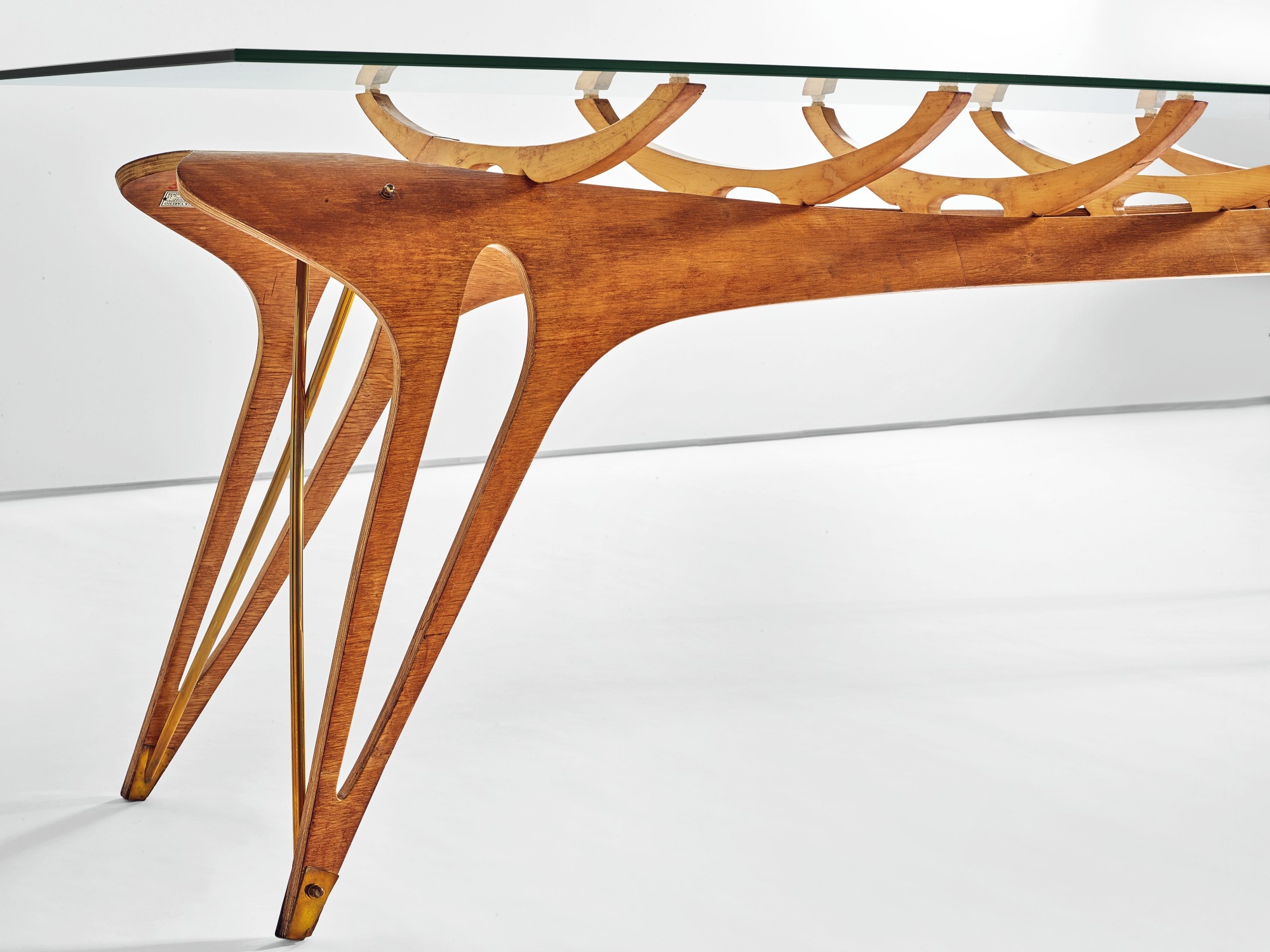 Carlo Mollino | AN IMPORTANT AND UNIQUE DINING TABLE | MutualArt