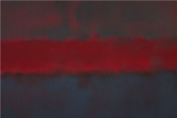 Mark Rothko | UNTITLED (BLACK ON MAROON) (1958) | MutualArt