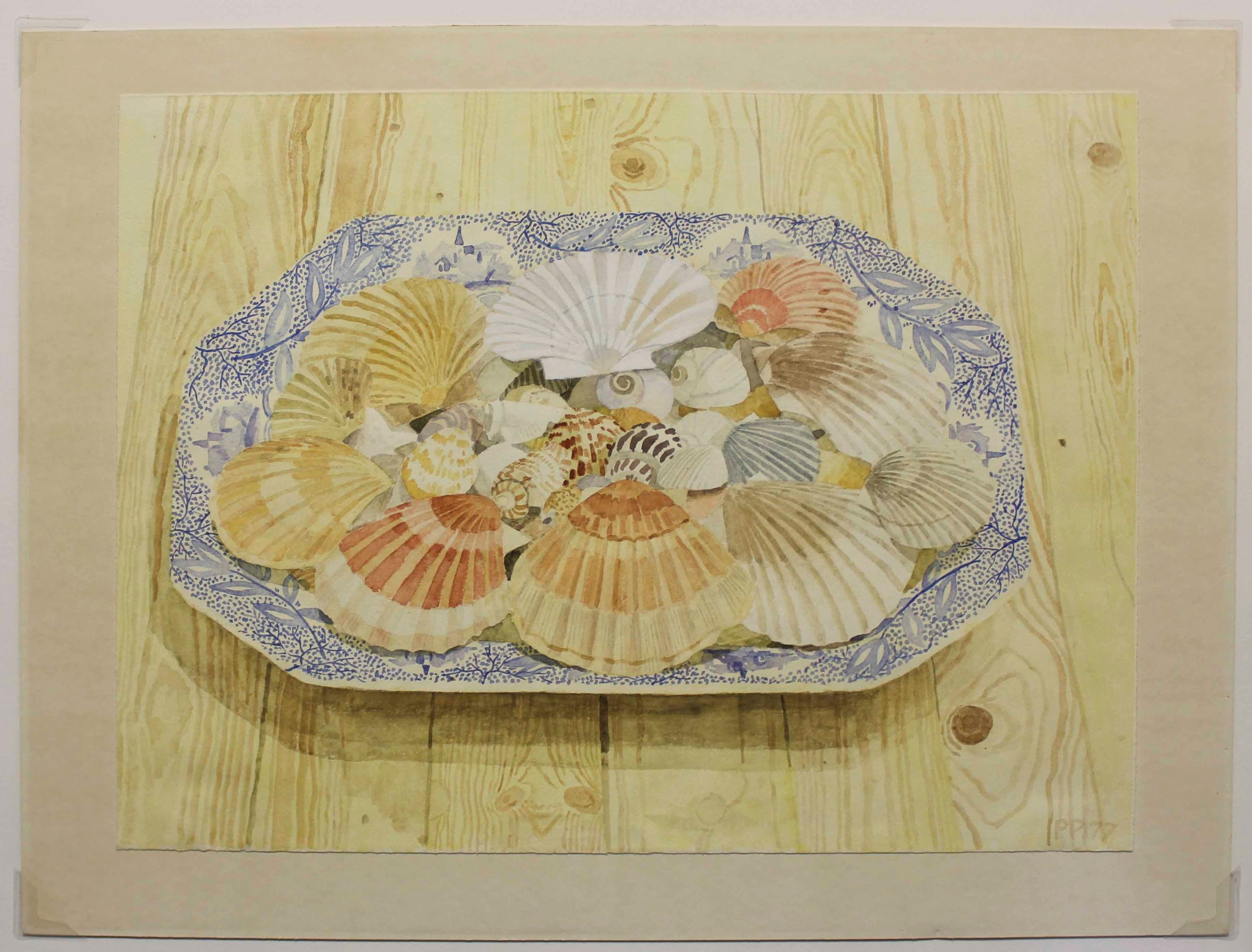 Peter Plamondon | Plate of Shells (1977) | MutualArt