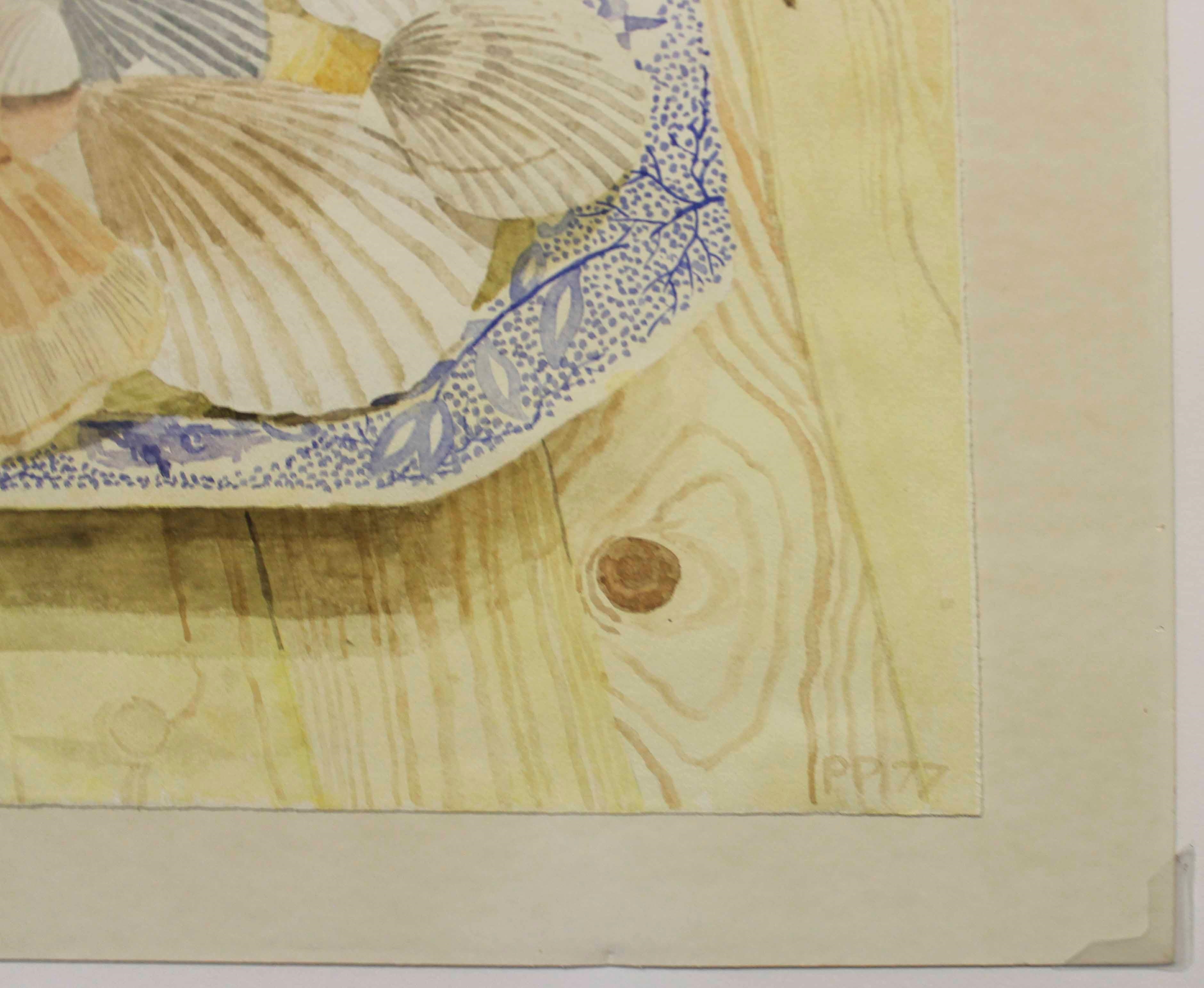 Peter Plamondon | Plate of Shells (1977) | MutualArt
