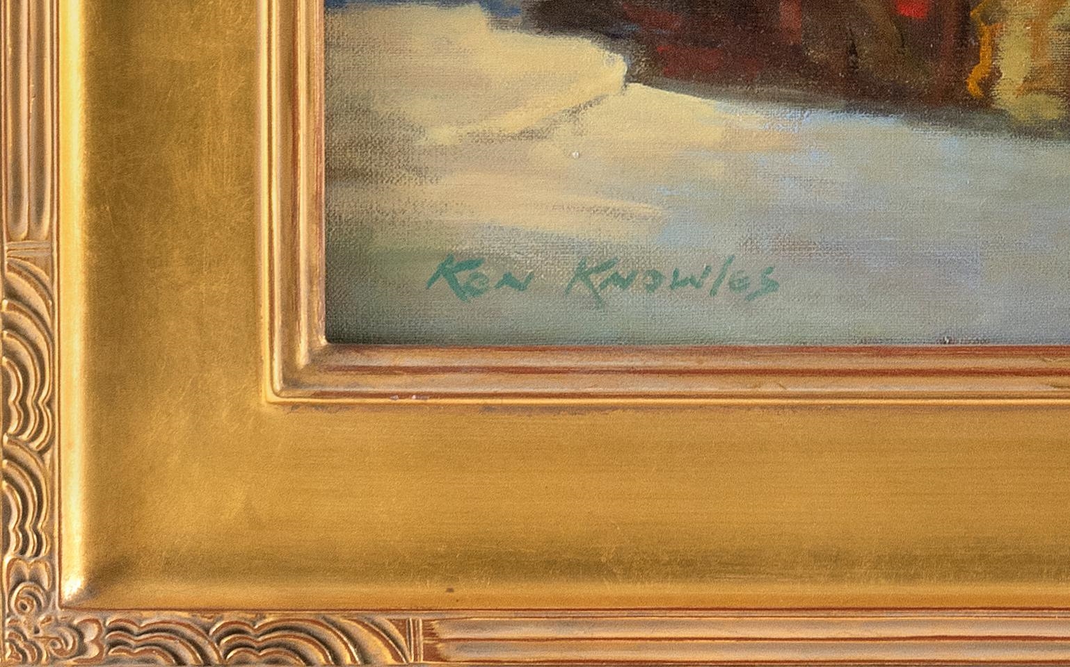 Ken Knowles | 'Fresh Snow on Thawing Harbor' The Motif #1, Rockport ...