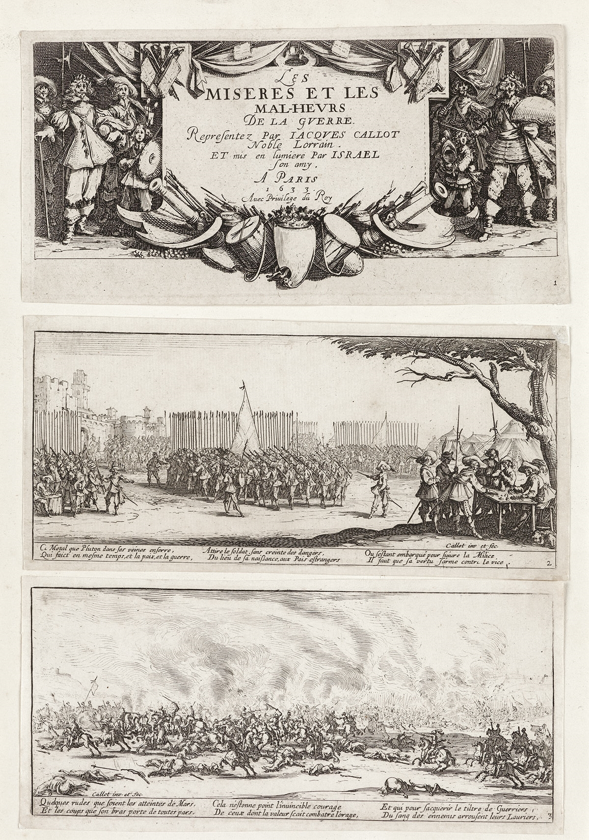 Jacques Callot | Set of 18: Les Grandes Misères de la Guerre (1633) | MutualArt