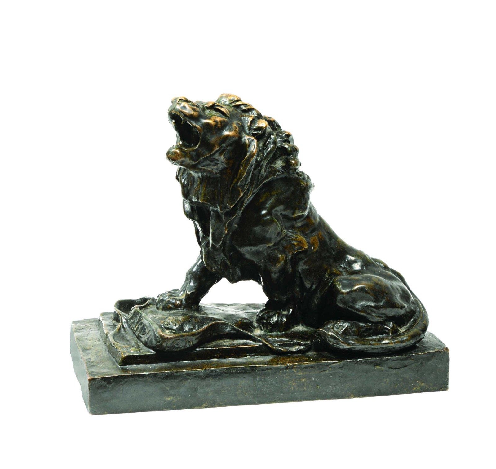 Auguste Rodin | Lion Who Weeps | MutualArt