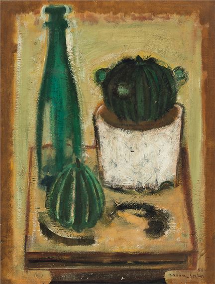 Moon Shin | Still Life with a Cactus (1958) | MutualArt