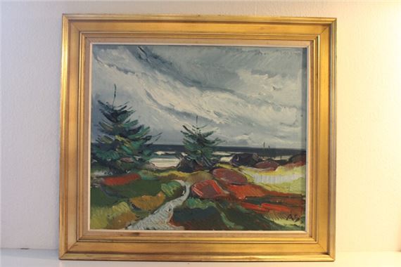 Aage Strand | Beach view | MutualArt