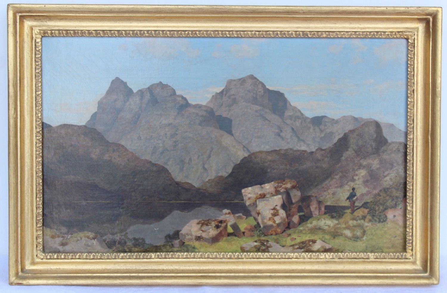 William James Blacklock | Blea Tarn and the Langdale Pikes (1852 ...