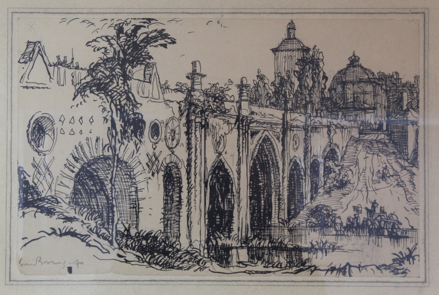 Frank William Brangwyn | Russian bridge | MutualArt