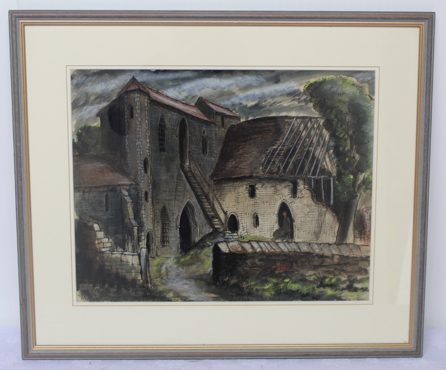 Alan Sorrell | Ruined Gothic building | MutualArt