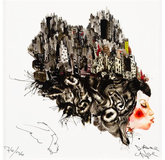 David Choe | Tokyo Girl (2010) | MutualArt