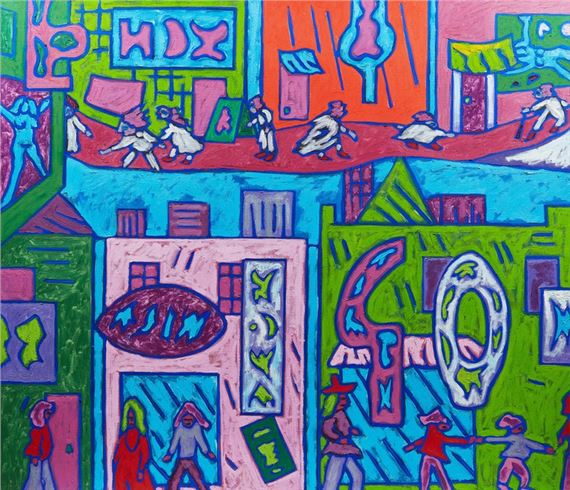 John Godfrey | City Streets (1974) | MutualArt