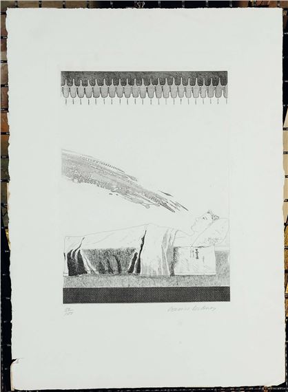 David Hockney | Number one Chair | MutualArt