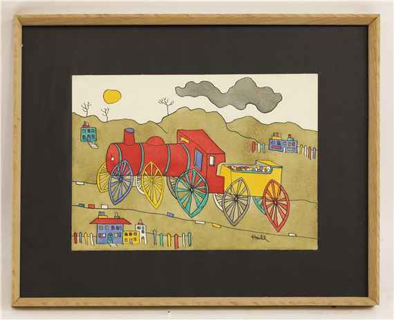 Kenneth Hall | Train (29) | MutualArt