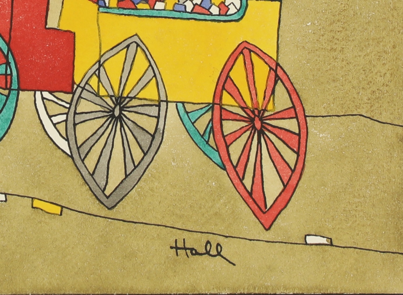 Kenneth Hall | Train (29) | MutualArt