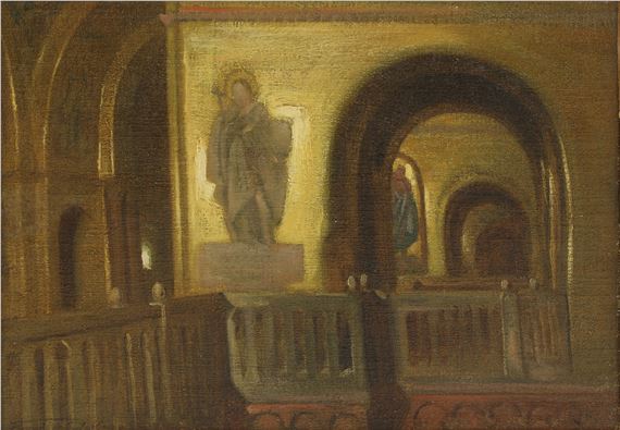 Frank Owen Salisbury | A 13th century bridge (13th Century) | MutualArt