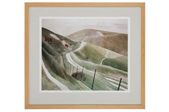 Eric Ravilious | Chalk paths | MutualArt