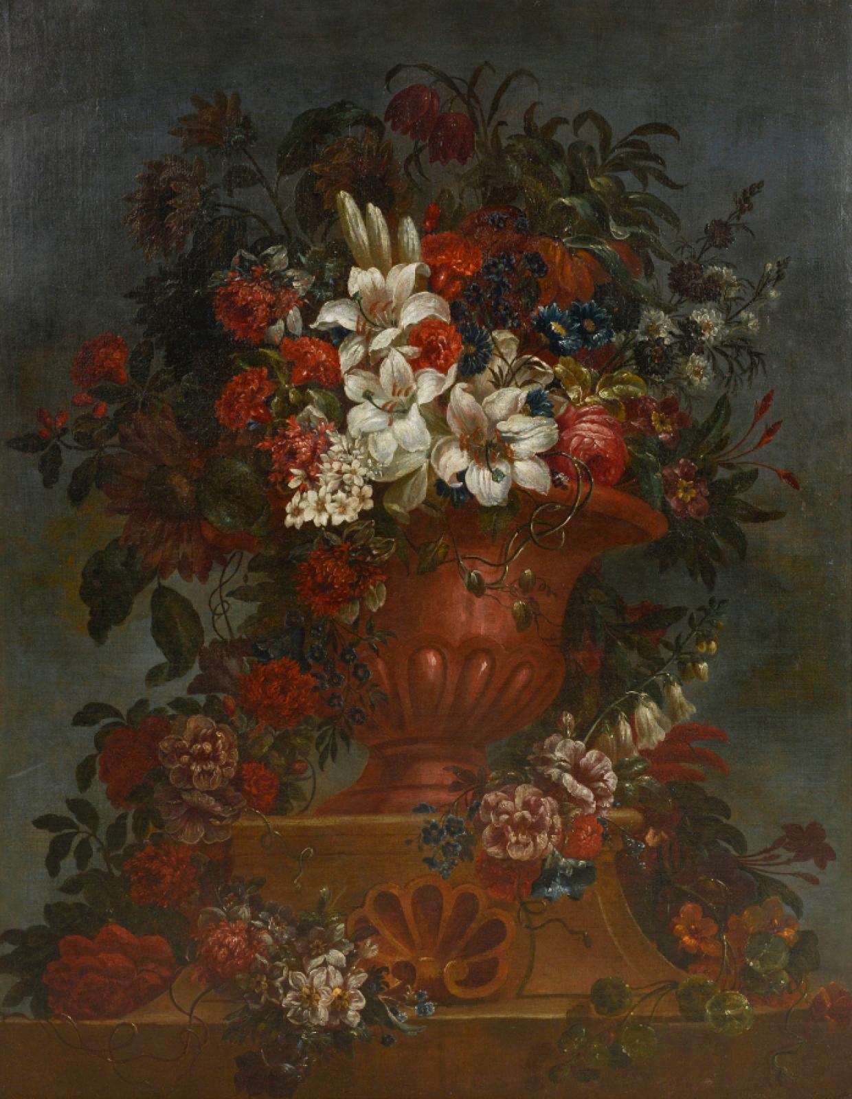 Gaspar Peeter de Verbruggen the Elder | Bouquet de fleurs dans un vase ...