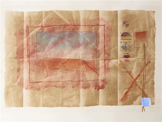 Tim Storrier | Paper Journey (1980) | MutualArt