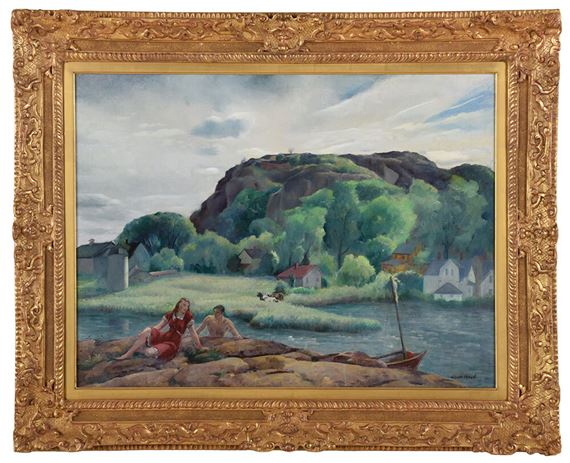 Leon Kroll | Summer Afternoon | MutualArt