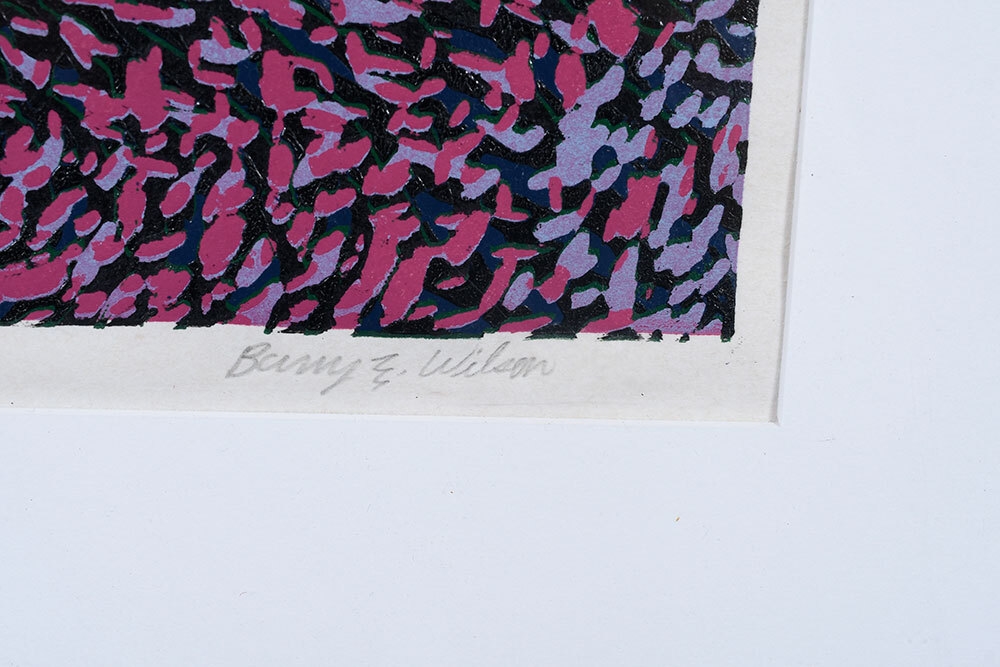 Barry E. Wilson | Black and White Rooster | MutualArt