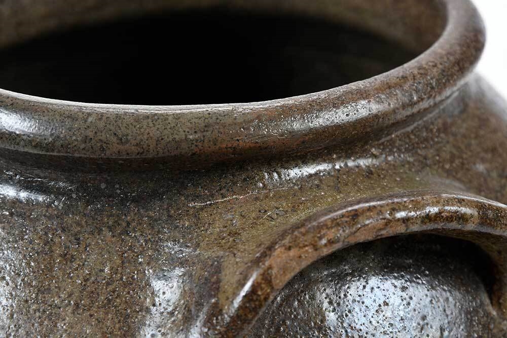 Dave Drake | Lewis Miles Attributed Stoneware Jar Stoney Bluff ...