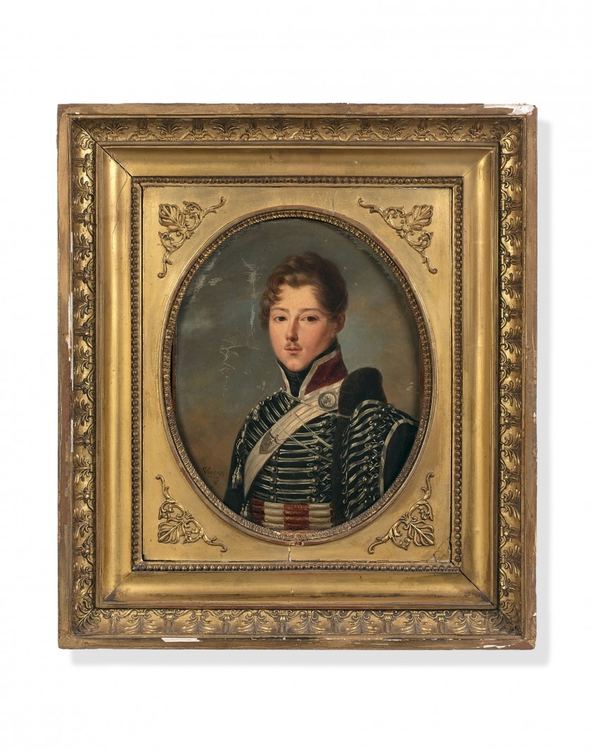 Henri Nicolas van Gorp | Portrait du comte Septime de Villeneuve en ...