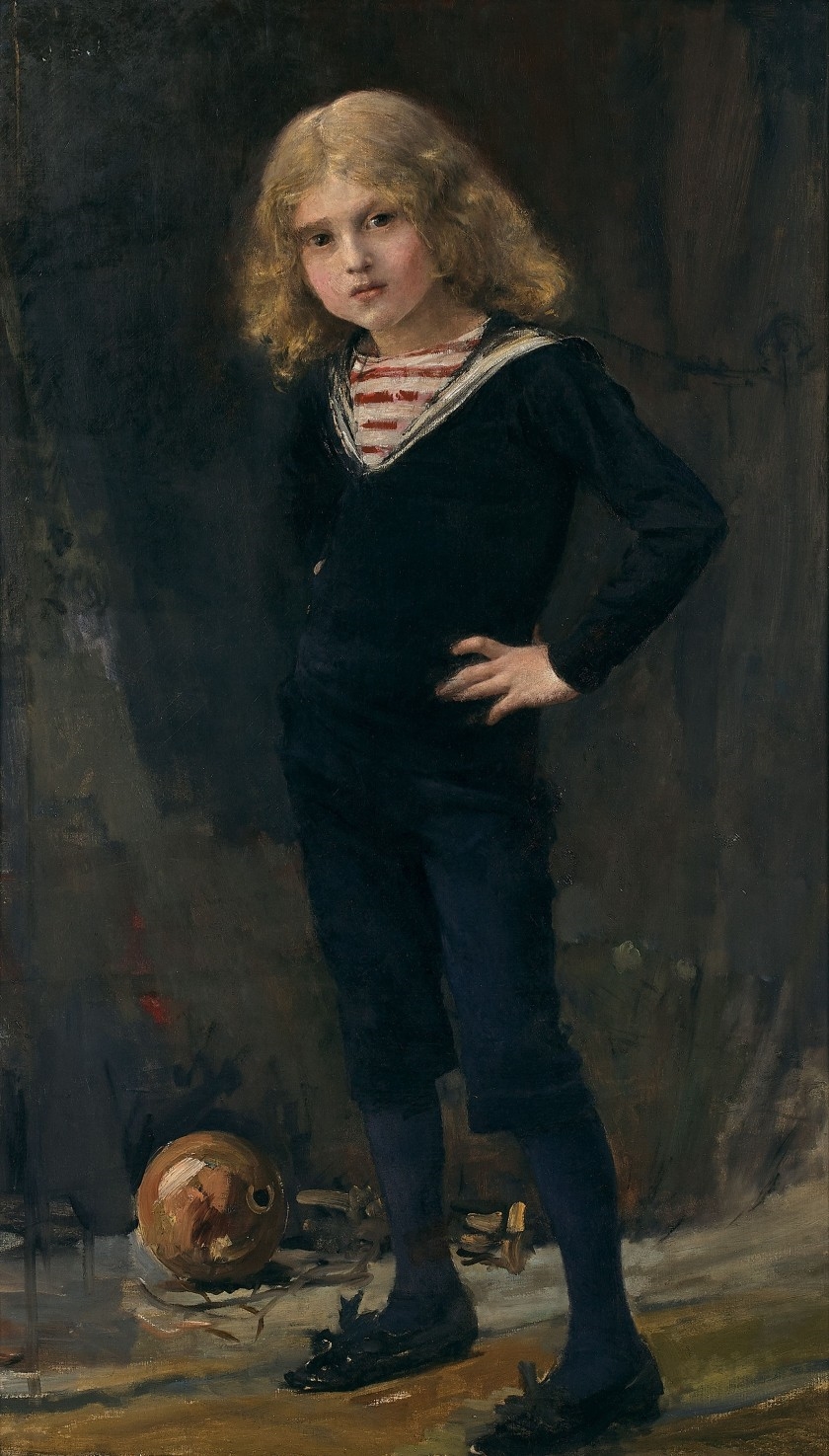 Jules Bastien-Lepage | Etude pour le portrait de Jules Watelet enfant ...