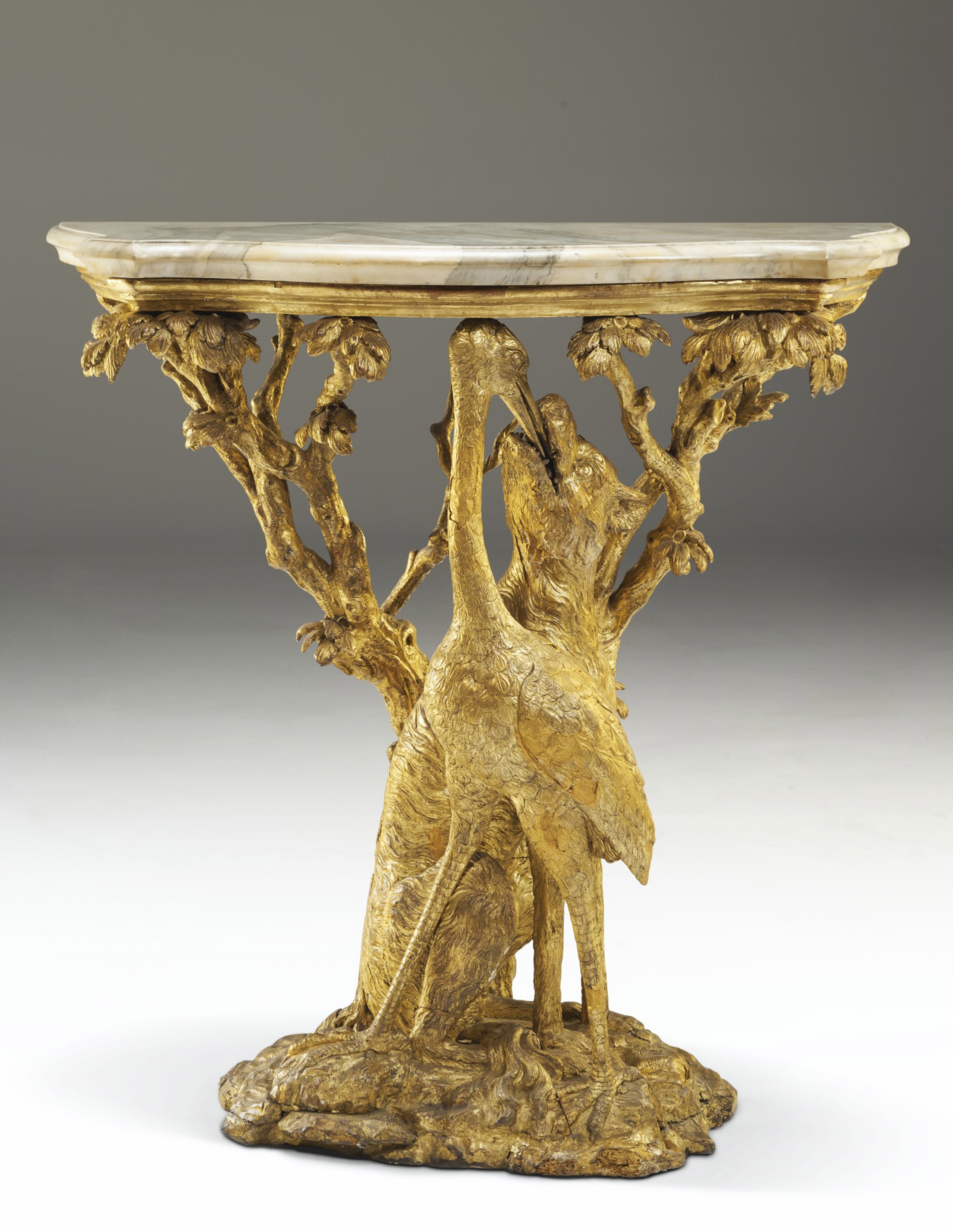 Thomas Johnson | A GEORGE II GILTWOOD CONSOLE (Circa 1755) | MutualArt