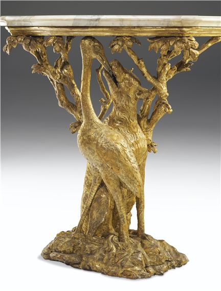 Thomas Johnson | A GEORGE II GILTWOOD CONSOLE (Circa 1755) | MutualArt