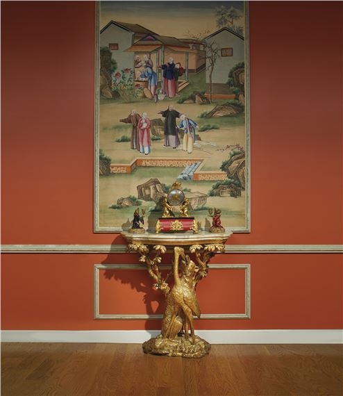 Thomas Johnson | A GEORGE II GILTWOOD CONSOLE (Circa 1755) | MutualArt