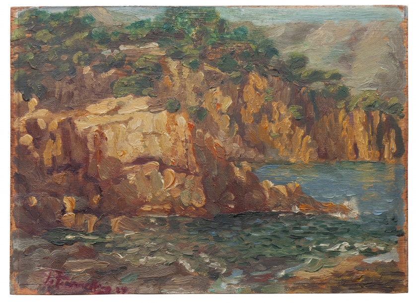 Joaquín Terruella Matilla | Majorcan cove (1929) | MutualArt