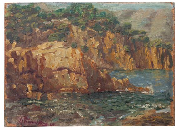 Joaquín Terruella Matilla | Majorcan cove (1929) | MutualArt