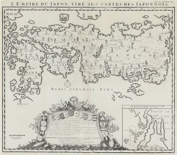 Henri Abraham Chatelain | “L'empire de japon tire des cartes des ...