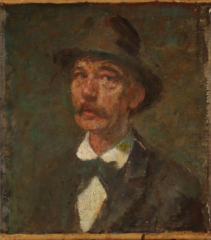 Julius Paulsen | The artist's selvportrait | MutualArt