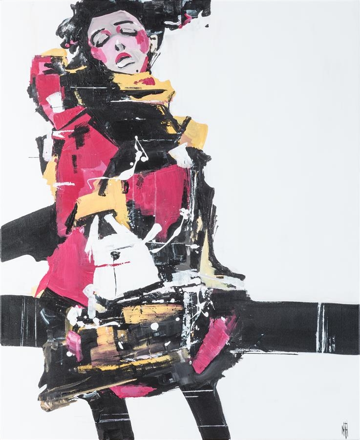 Nicolas Perrot | PERSONNAGE LES YEUX FERMÉS | MutualArt