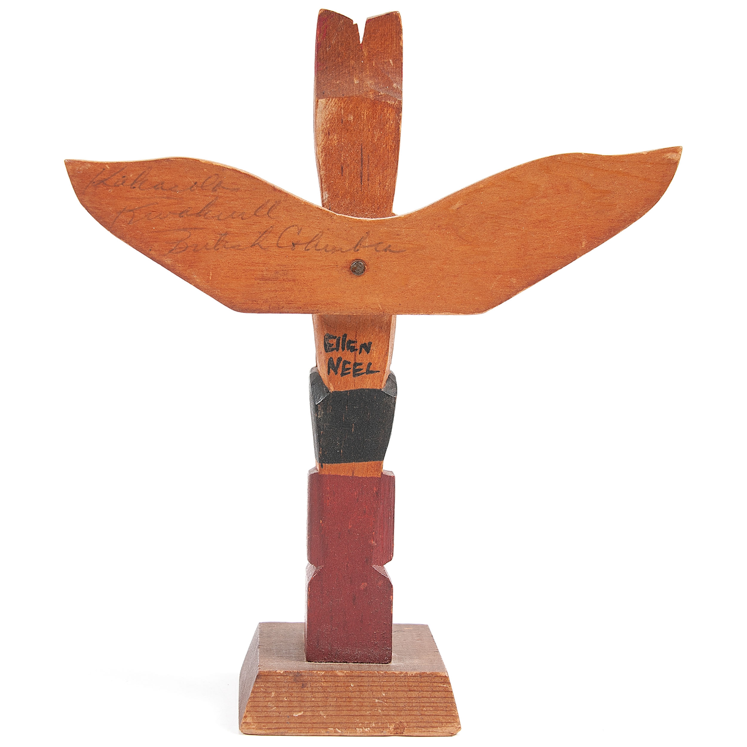 Ellen Neel | Carved Model Totem Pole, PLUS The Totem Carvers | MutualArt