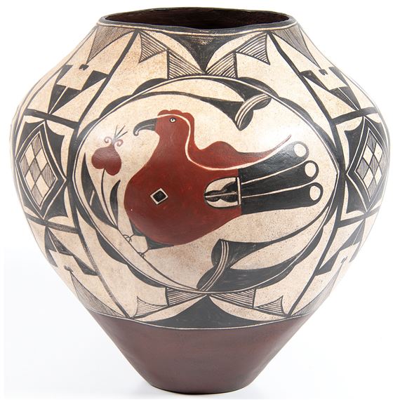 Lee Brotherton | Polychrome Ceramic Olla | MutualArt