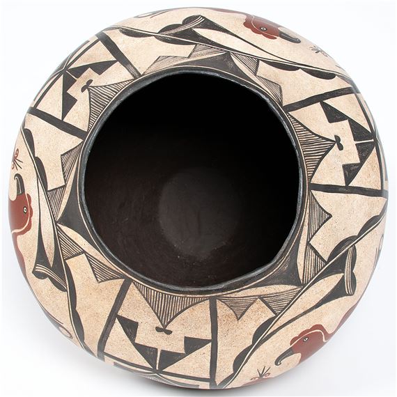 Lee Brotherton | Polychrome Ceramic Olla | MutualArt