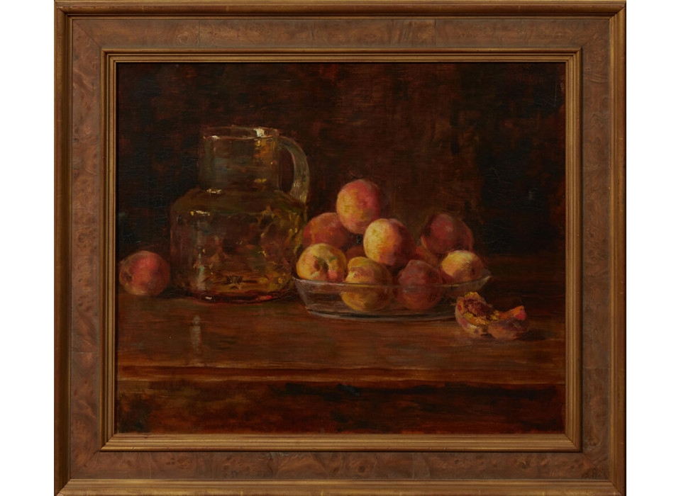 Joseph Henry Boston | Still Life with Peaches (Early 20) | MutualArt