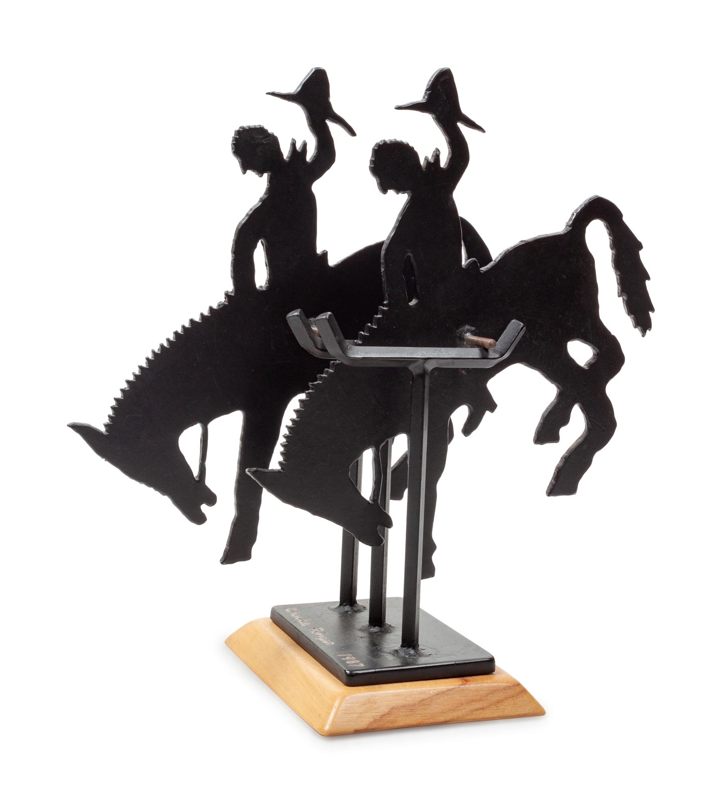 Charles Ringer | Bucking Horse Kinetic Sculpture (1987) | MutualArt