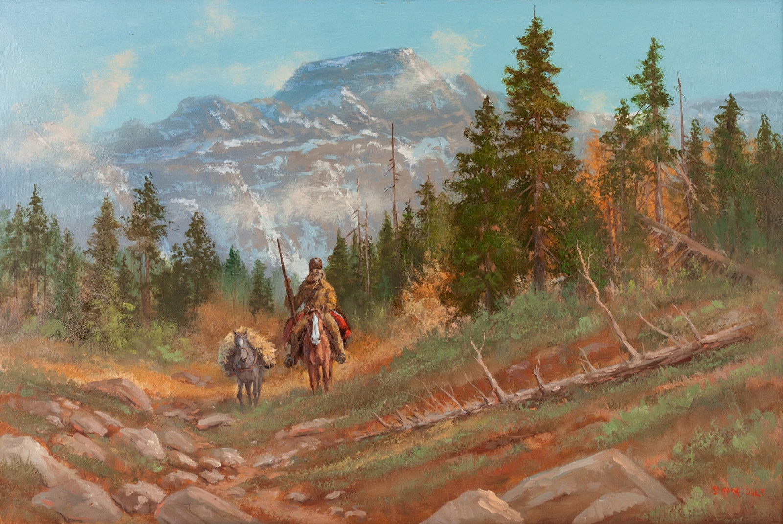 Mark Ogle | Untitled Frontiersman | MutualArt
