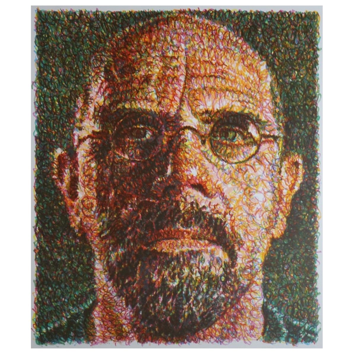 Chuck Close | Self Portrait | MutualArt