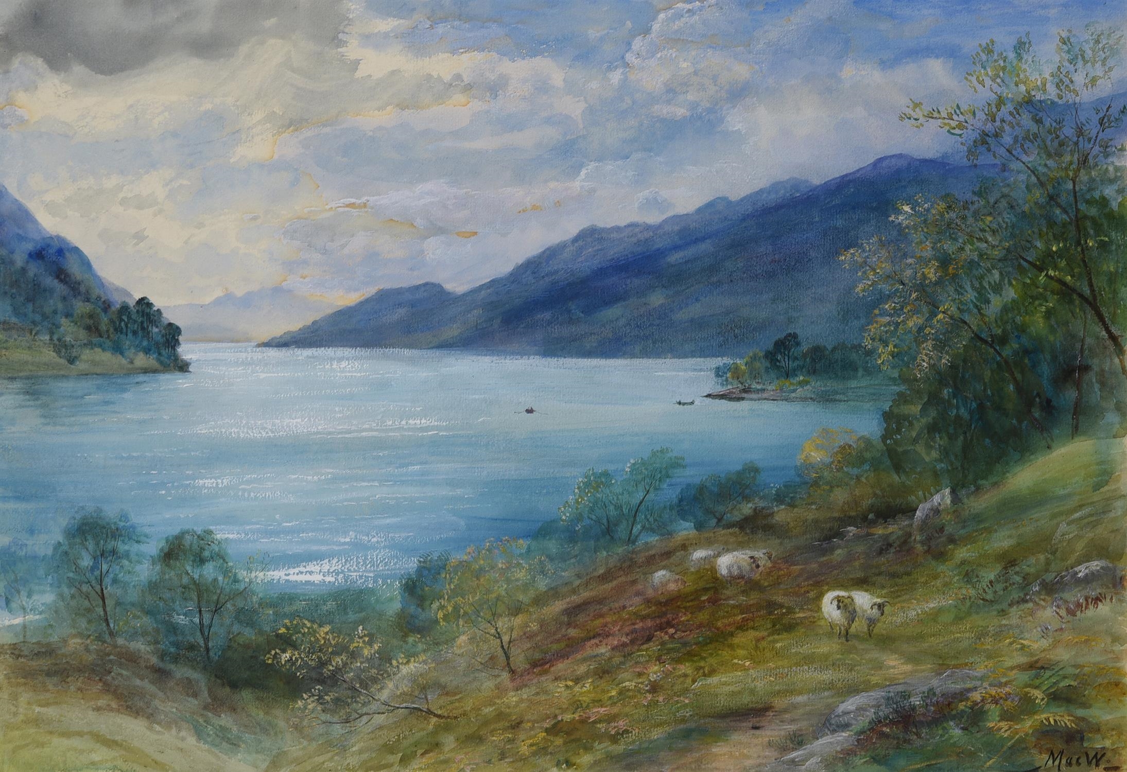John MacWhirter | Loch Maree | MutualArt