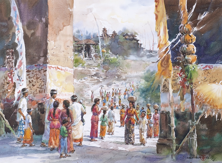 Wong Kean Choon | Festival Scene — Bali (2009) | MutualArt