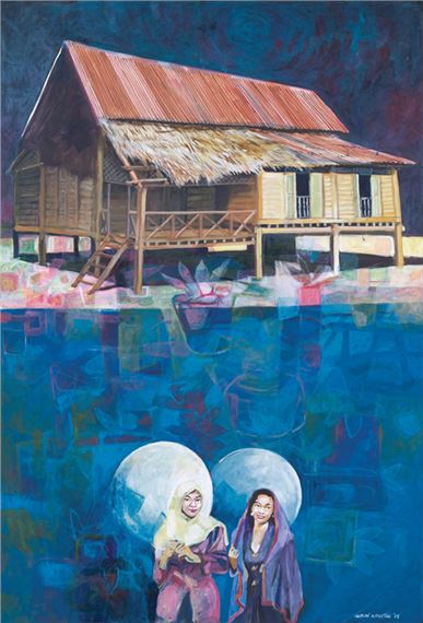 Haron Mokhtar | 2 Malay Girls (2005) | MutualArt