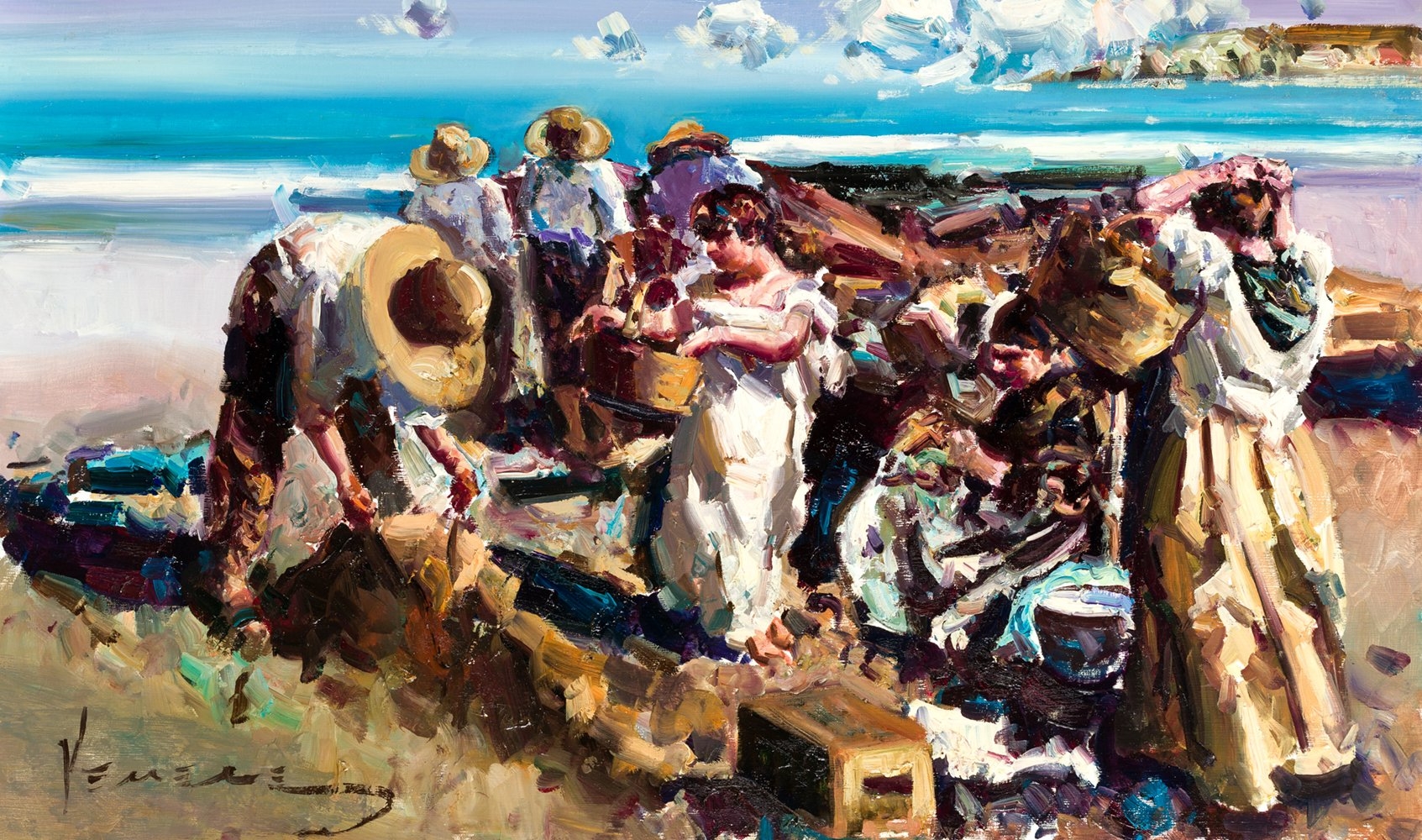 Eustaquio Segrelles | Playa de la Malvarosa | MutualArt